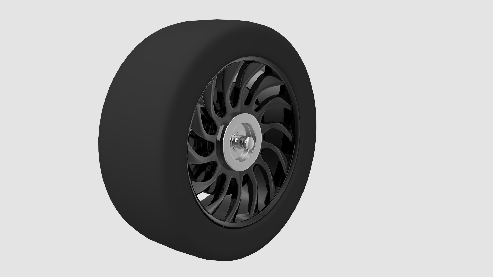 3D Sports Car Wheel V2 - TurboSquid 2392141
