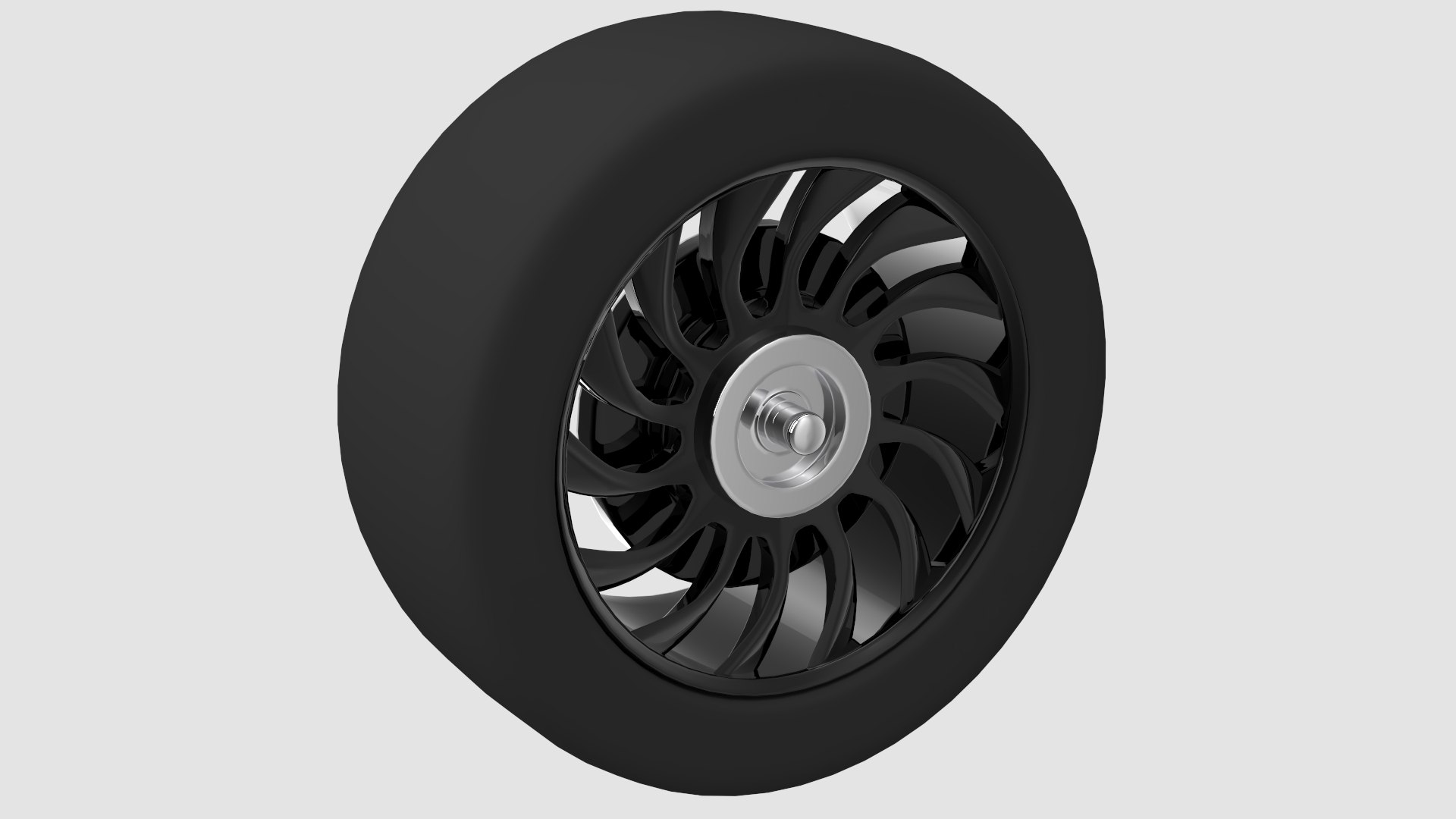 3D Sports Car Wheel V2 - TurboSquid 2392141