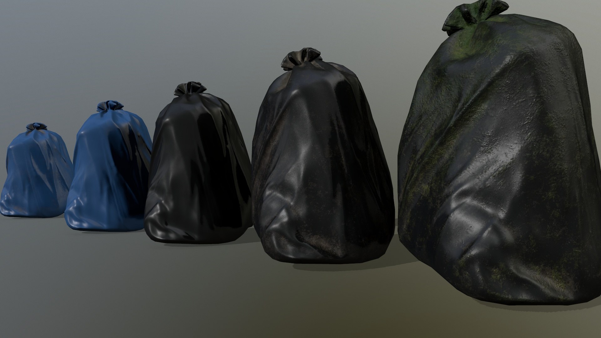 3D Model Litter Bag - TurboSquid 1396000