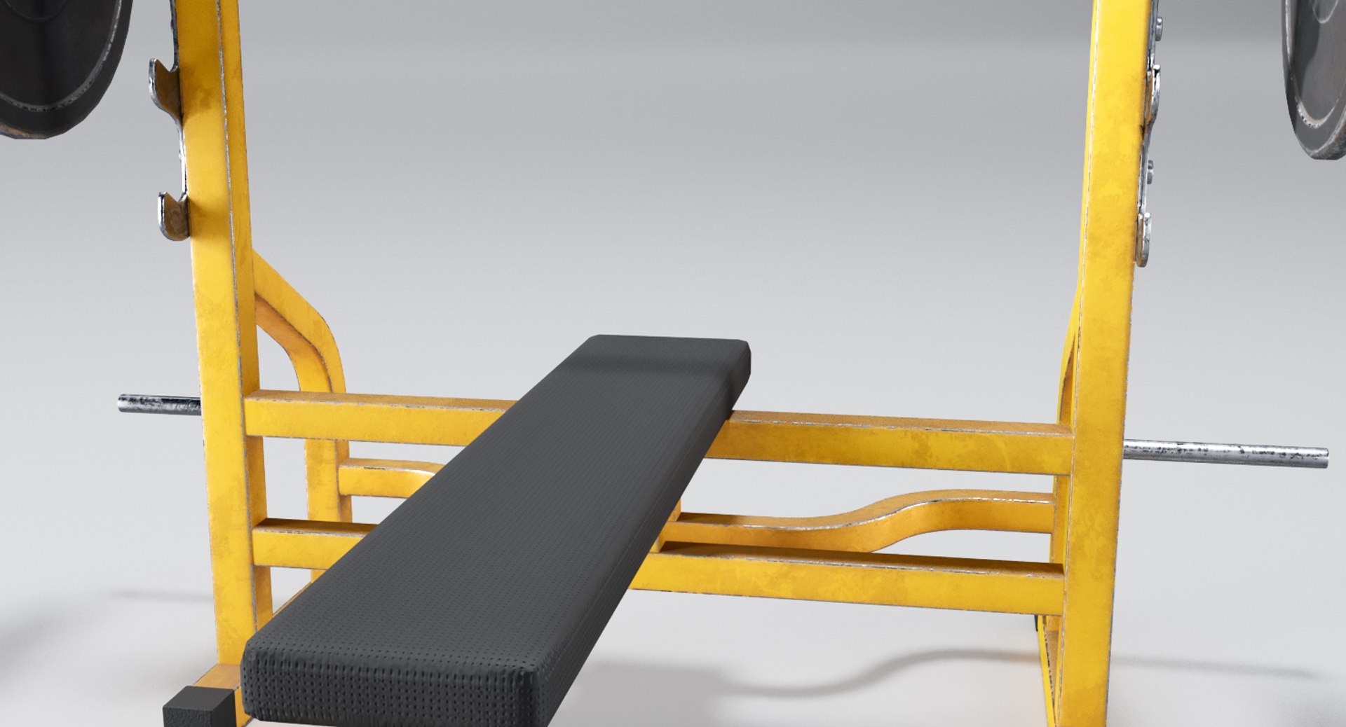 Bench Press Model - TurboSquid 1290786