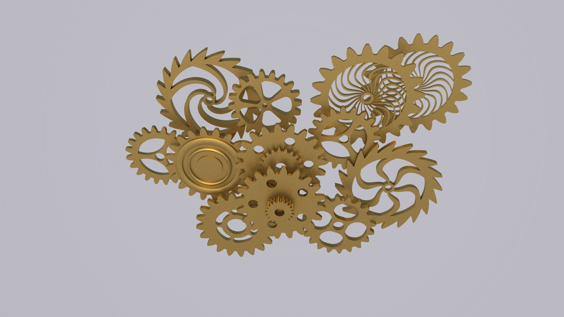 3D Model Gear Mechanism Model - TurboSquid 1723661