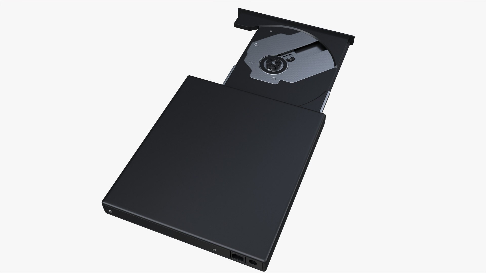 3D External DVD USB Drive Model - TurboSquid 1733938
