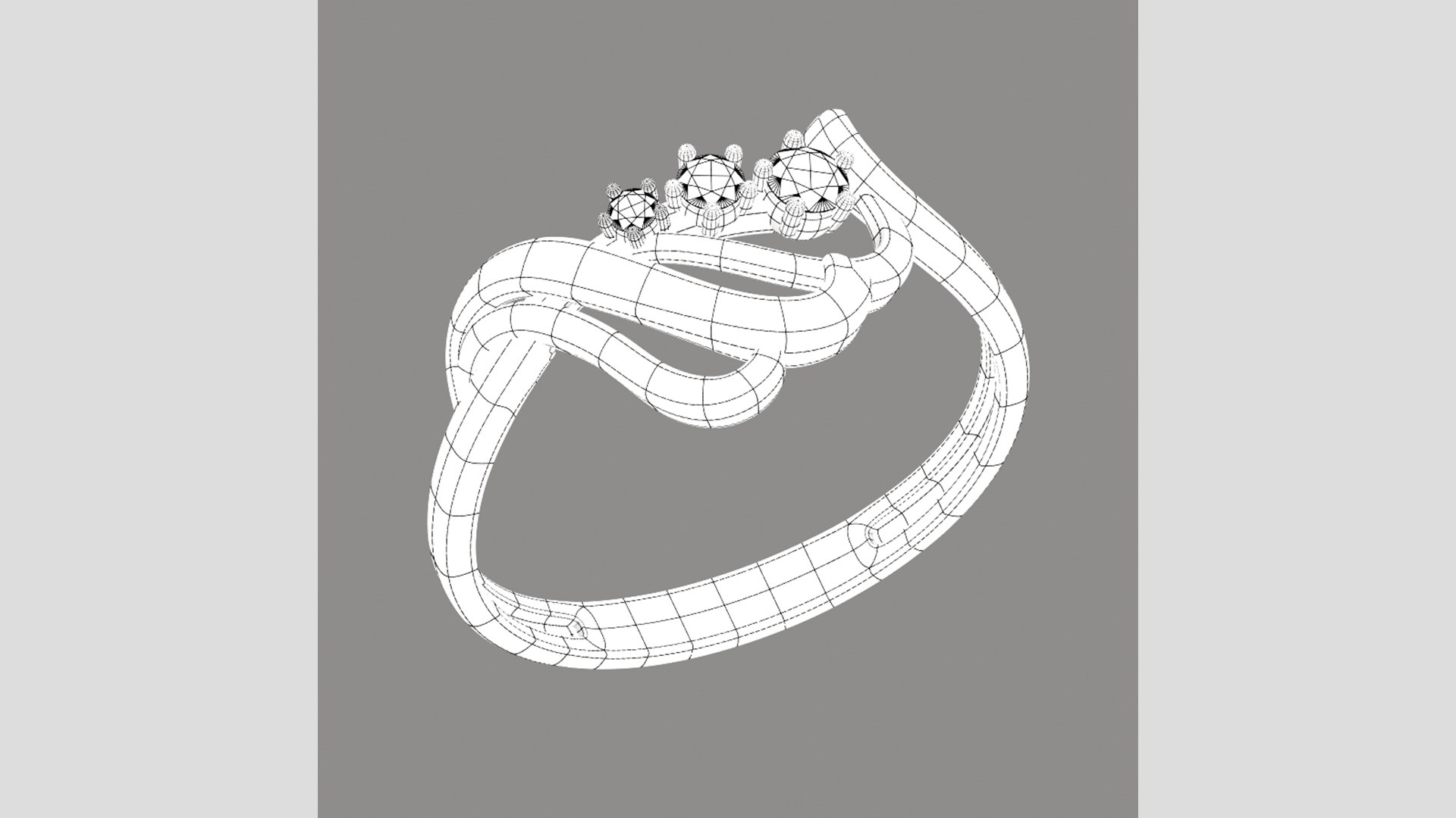 Rhodium Plating Gold Ring 3D Model - TurboSquid 1806501