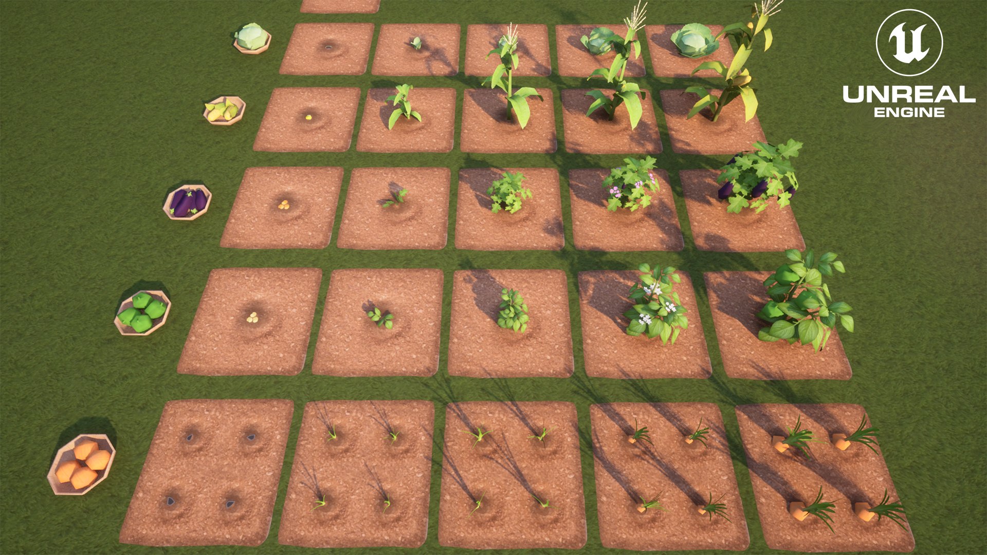 3D Farm Vegetable - TurboSquid 1504693