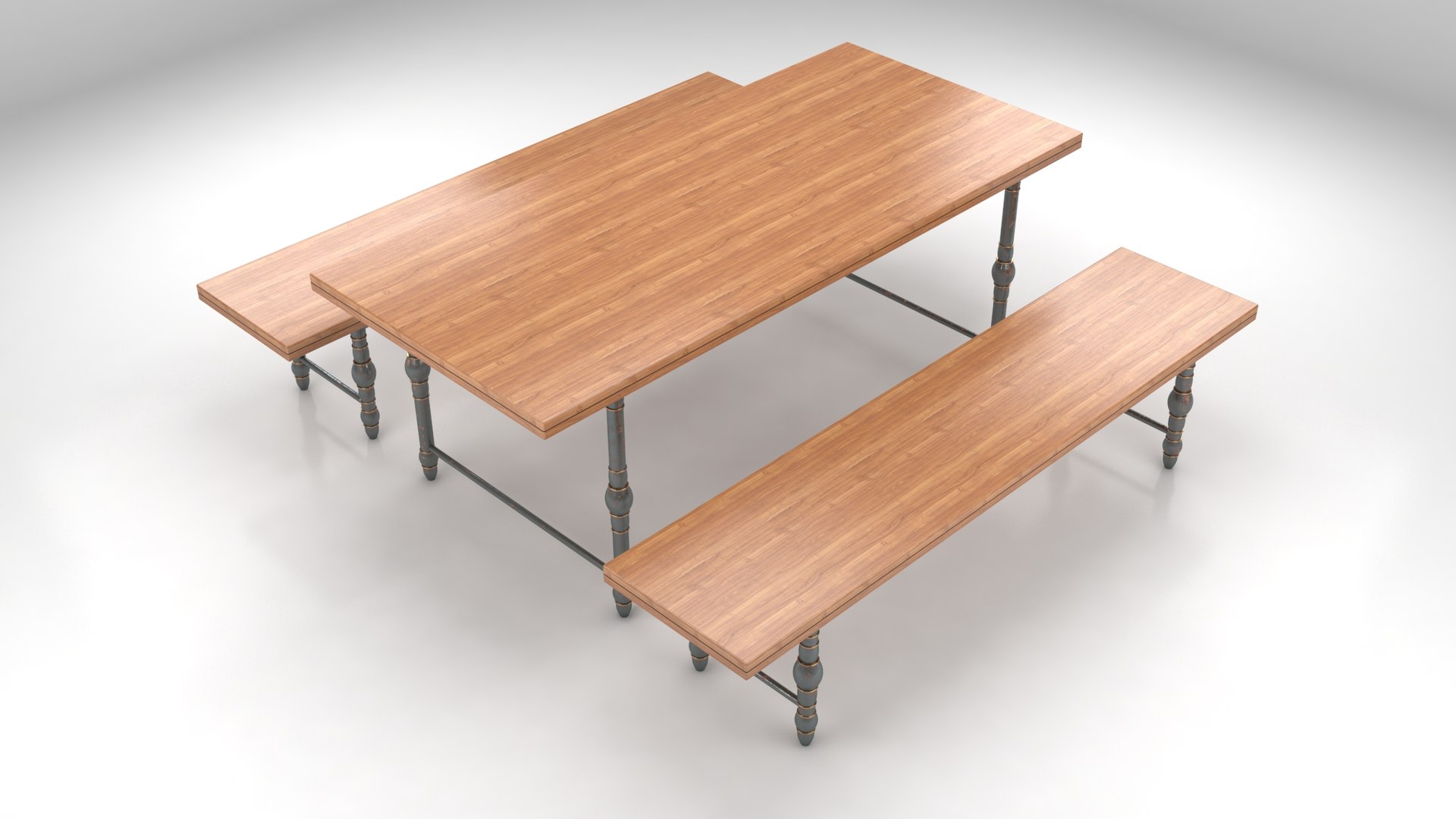 3D dining table model - TurboSquid 1645903