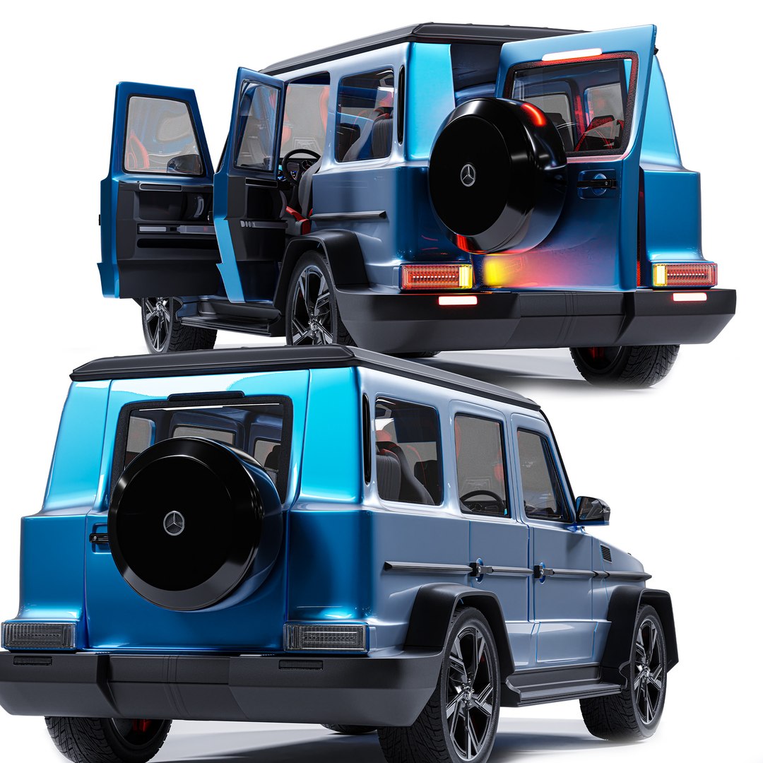 3D Model Mercedes-Benz G Class - TurboSquid 2091766