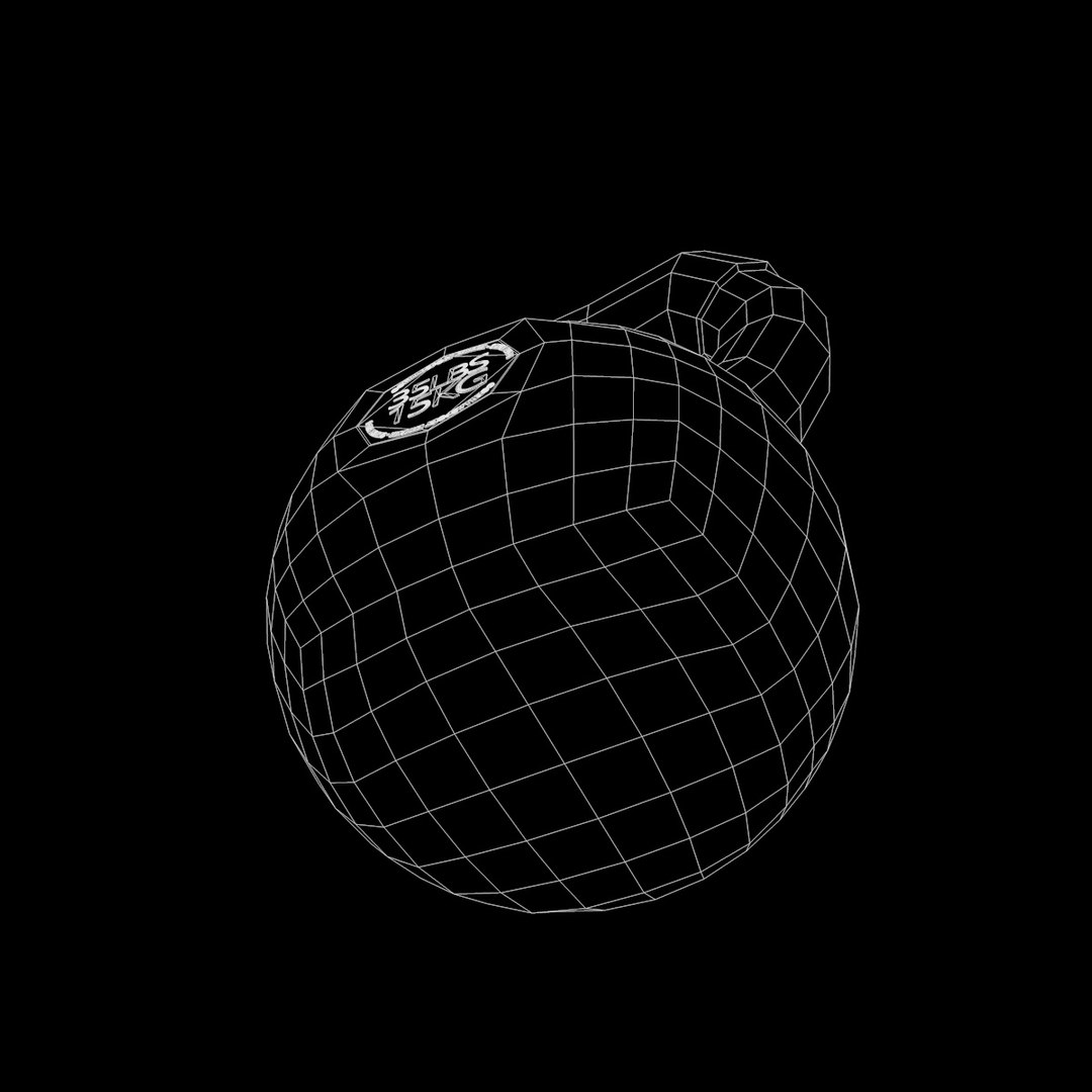 3d realistic kettlebell
