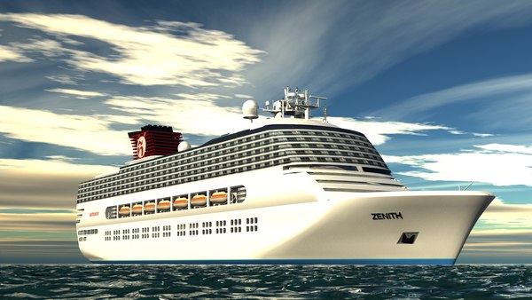 zenith cruiser ship 3d model
