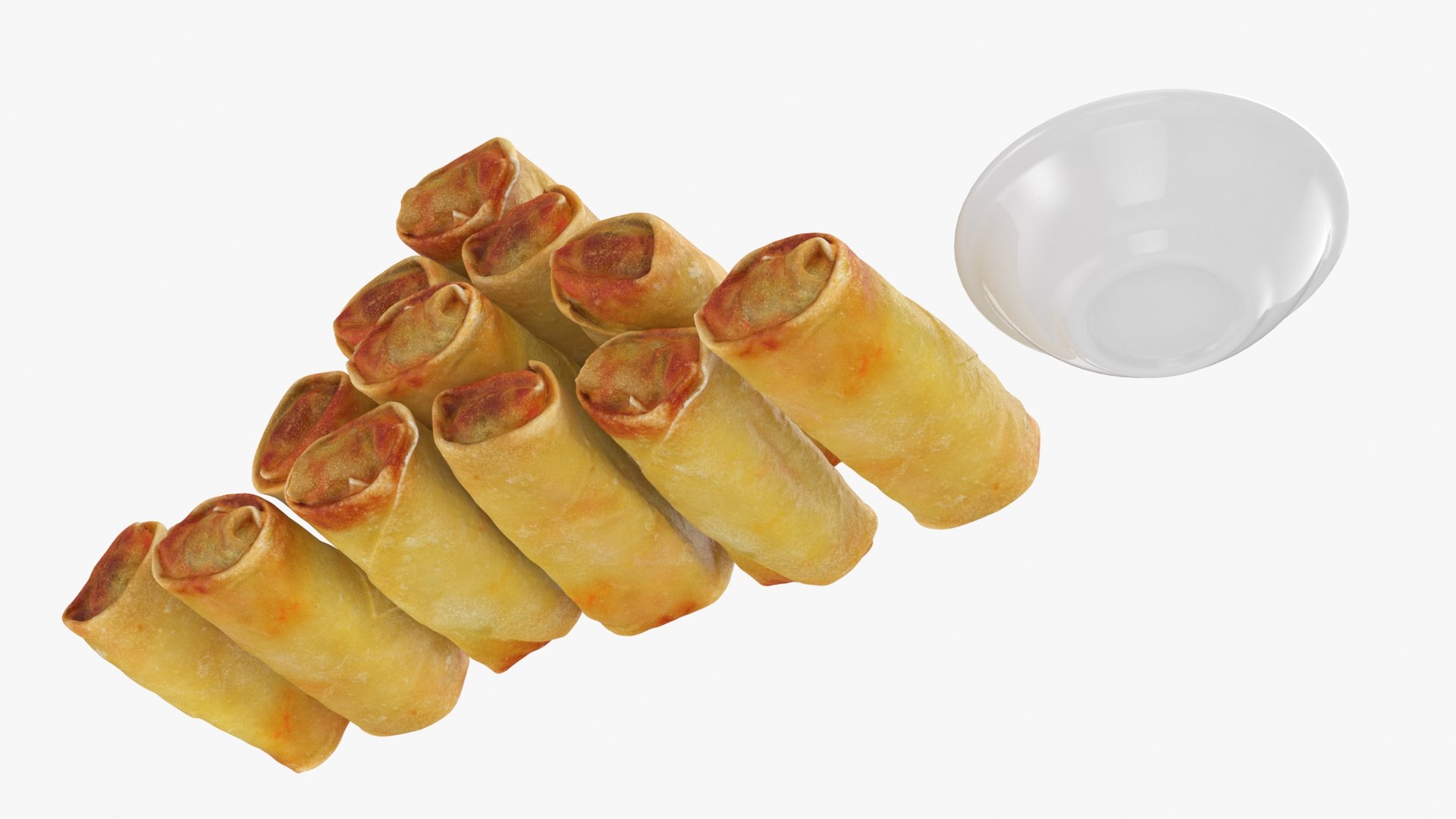 3D Spring Rolls - TurboSquid 2168603