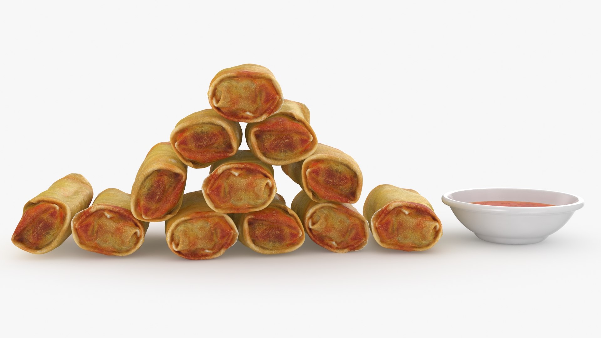 3D Spring Rolls - TurboSquid 2168603