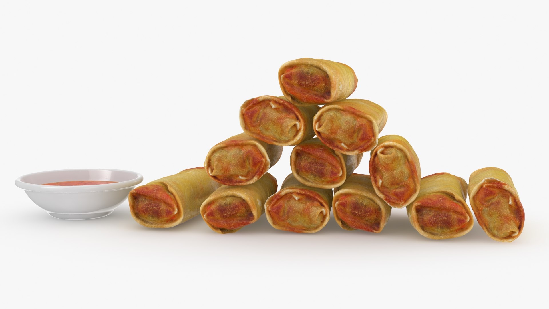 3D Spring Rolls - TurboSquid 2168603