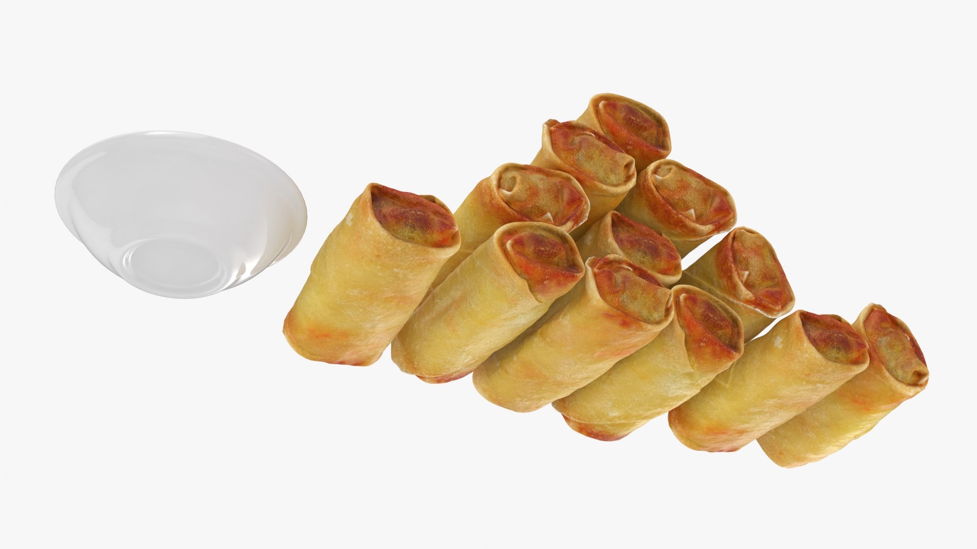 3D Spring Rolls - TurboSquid 2168603