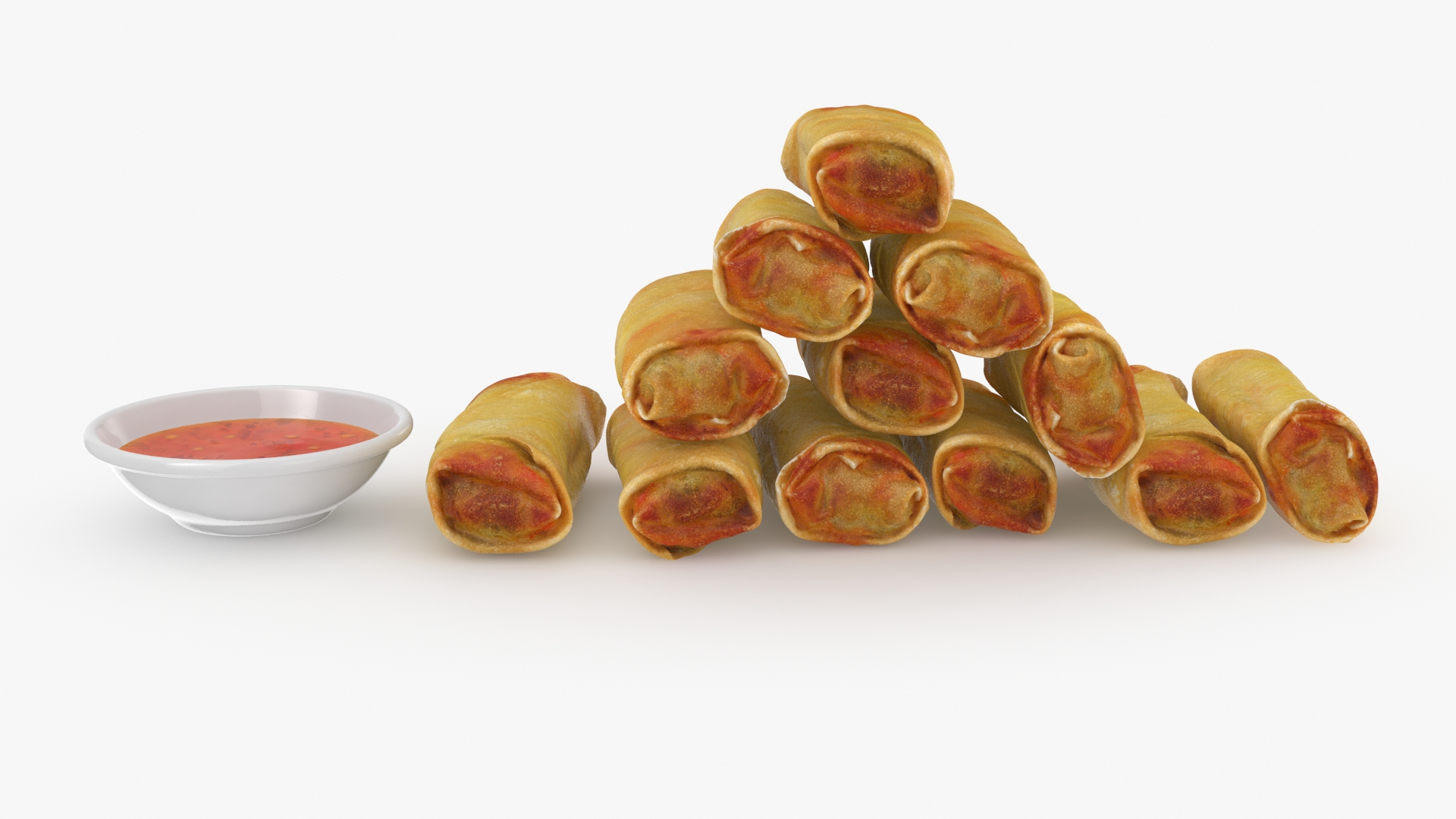 3D Spring Rolls - TurboSquid 2168603