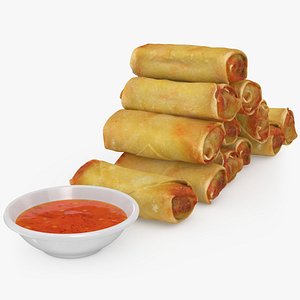 3D Spring Roll Models - Browse & Download Formats - TurboSquid