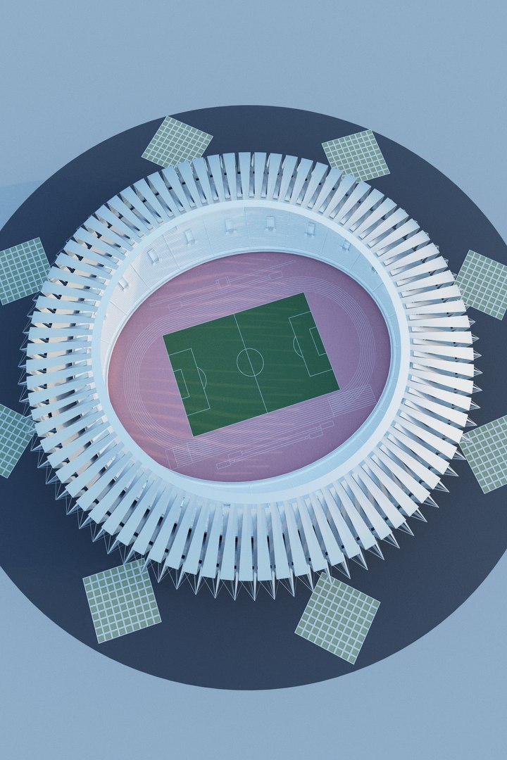 3D Stadium Arena Model - TurboSquid 1433120