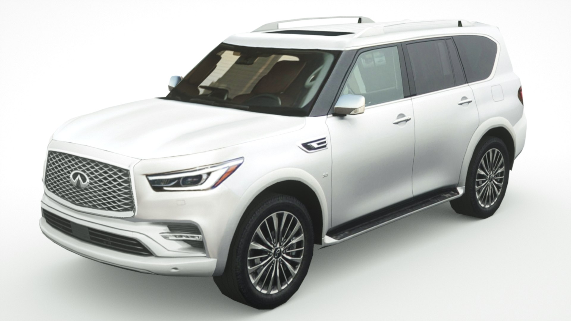 Infinity Qx80 2019 3D Model - TurboSquid 1402506