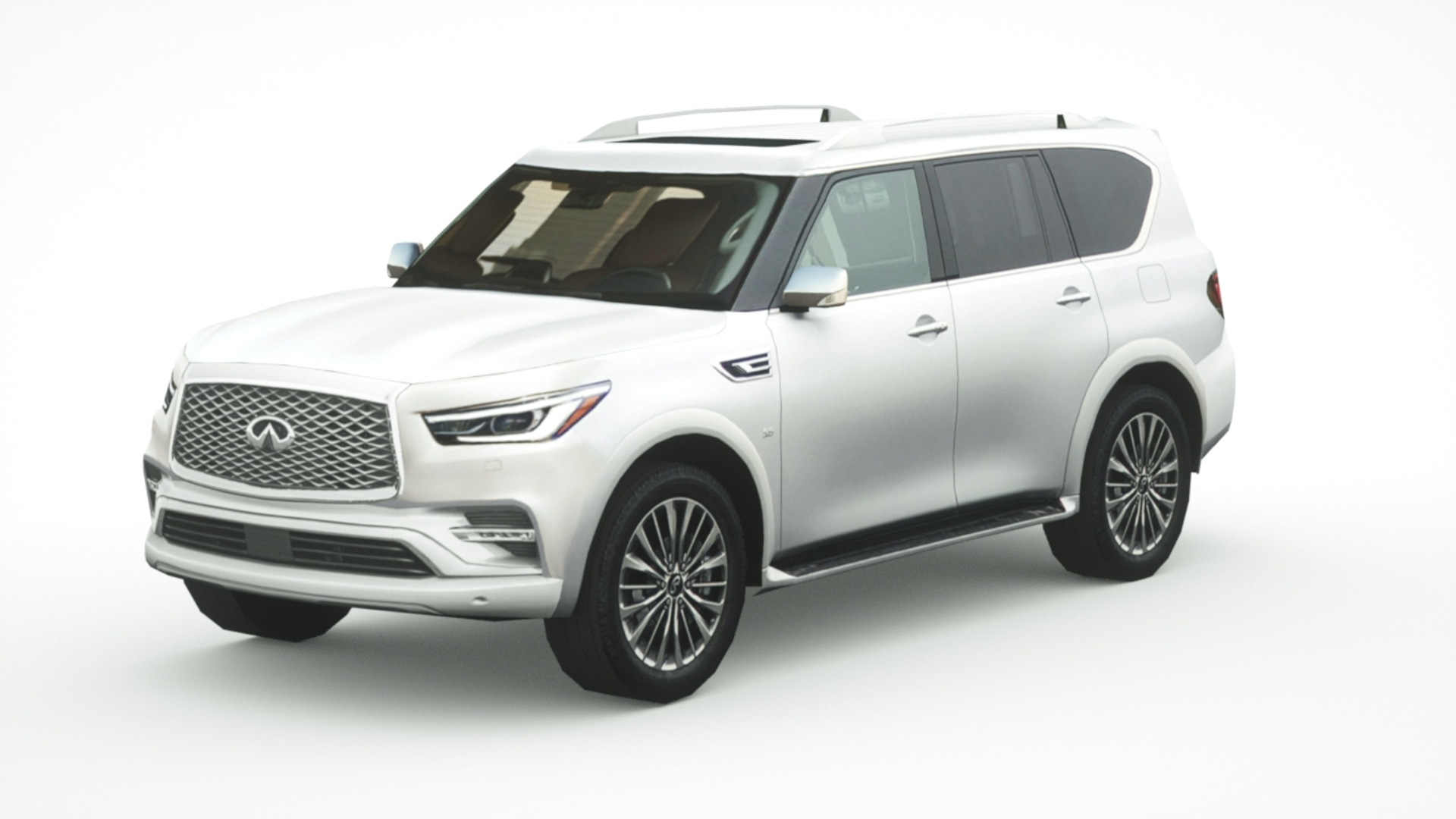 Infinity Qx80 2019 3D Model - TurboSquid 1402506
