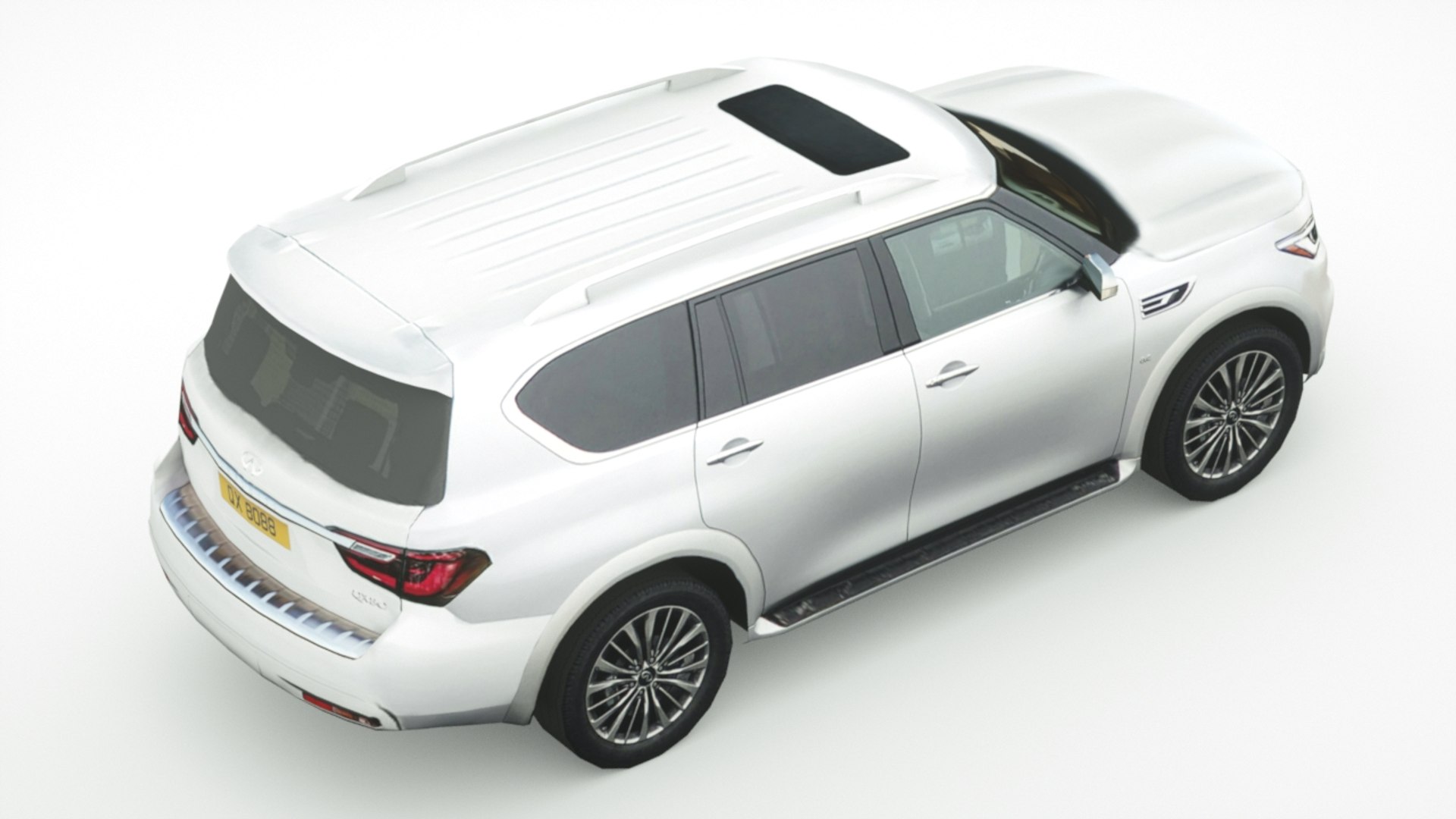 Infinity Qx80 2019 3D Model - TurboSquid 1402506