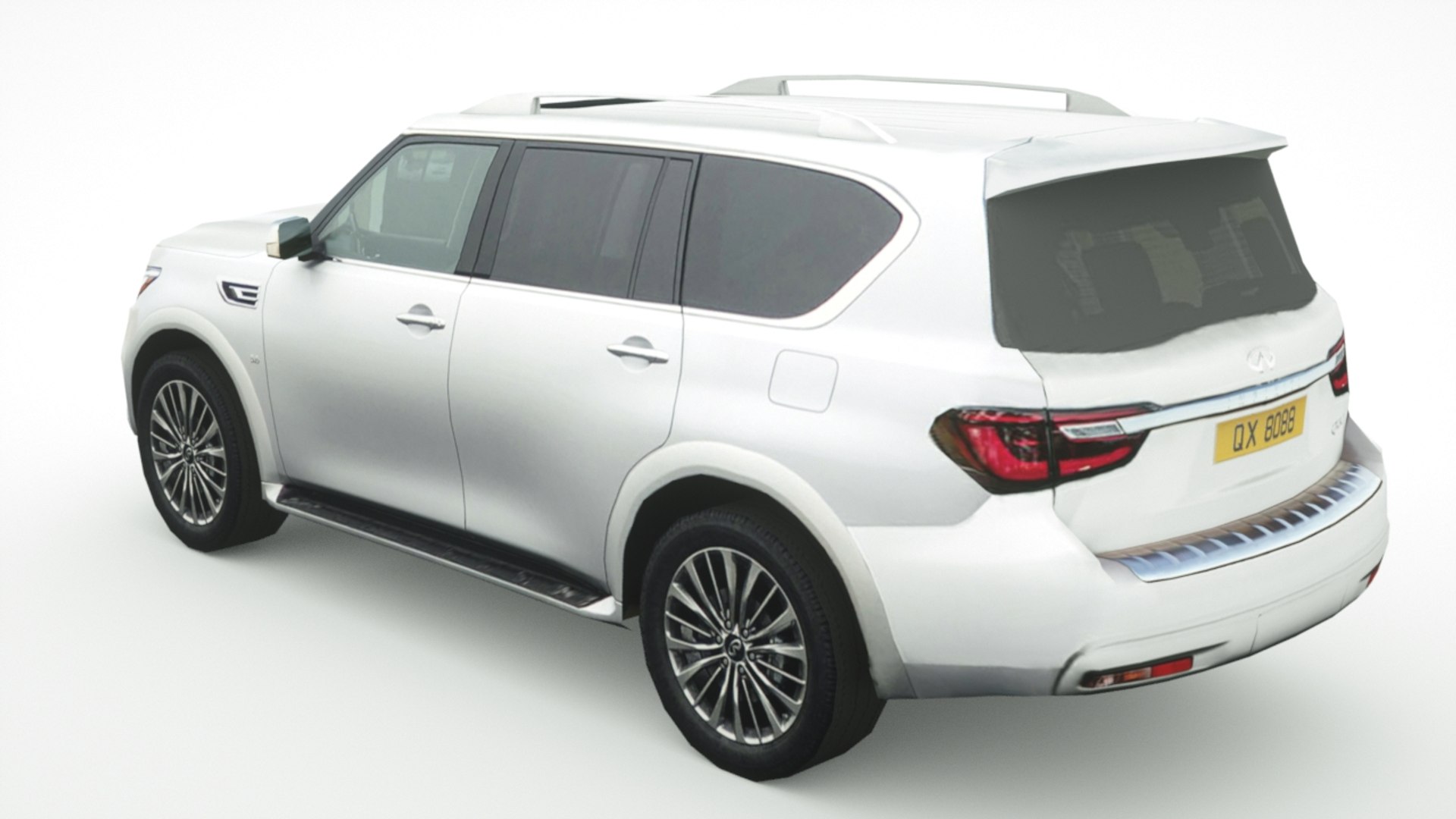 Infinity Qx80 2019 3D Model - TurboSquid 1402506