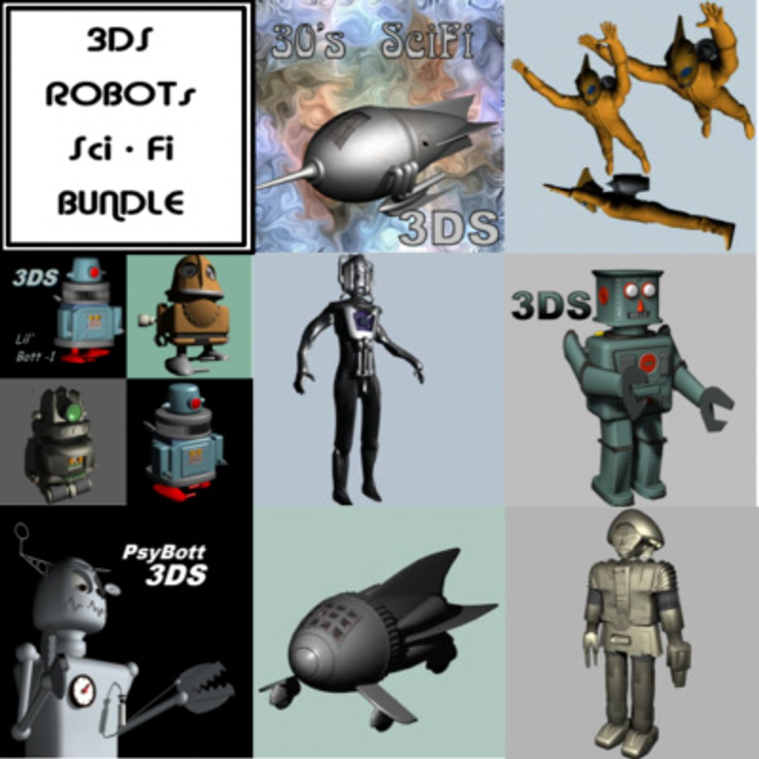 3d Bundled Robots
