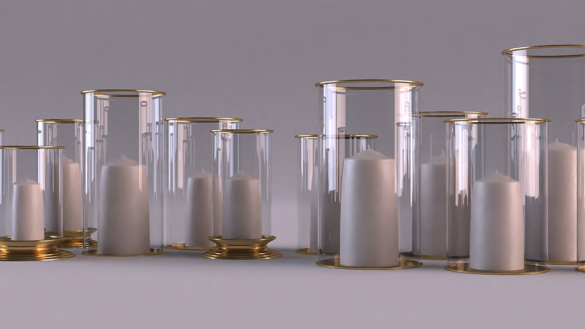 3D Model Candles In Hurricanes - TurboSquid 2238489