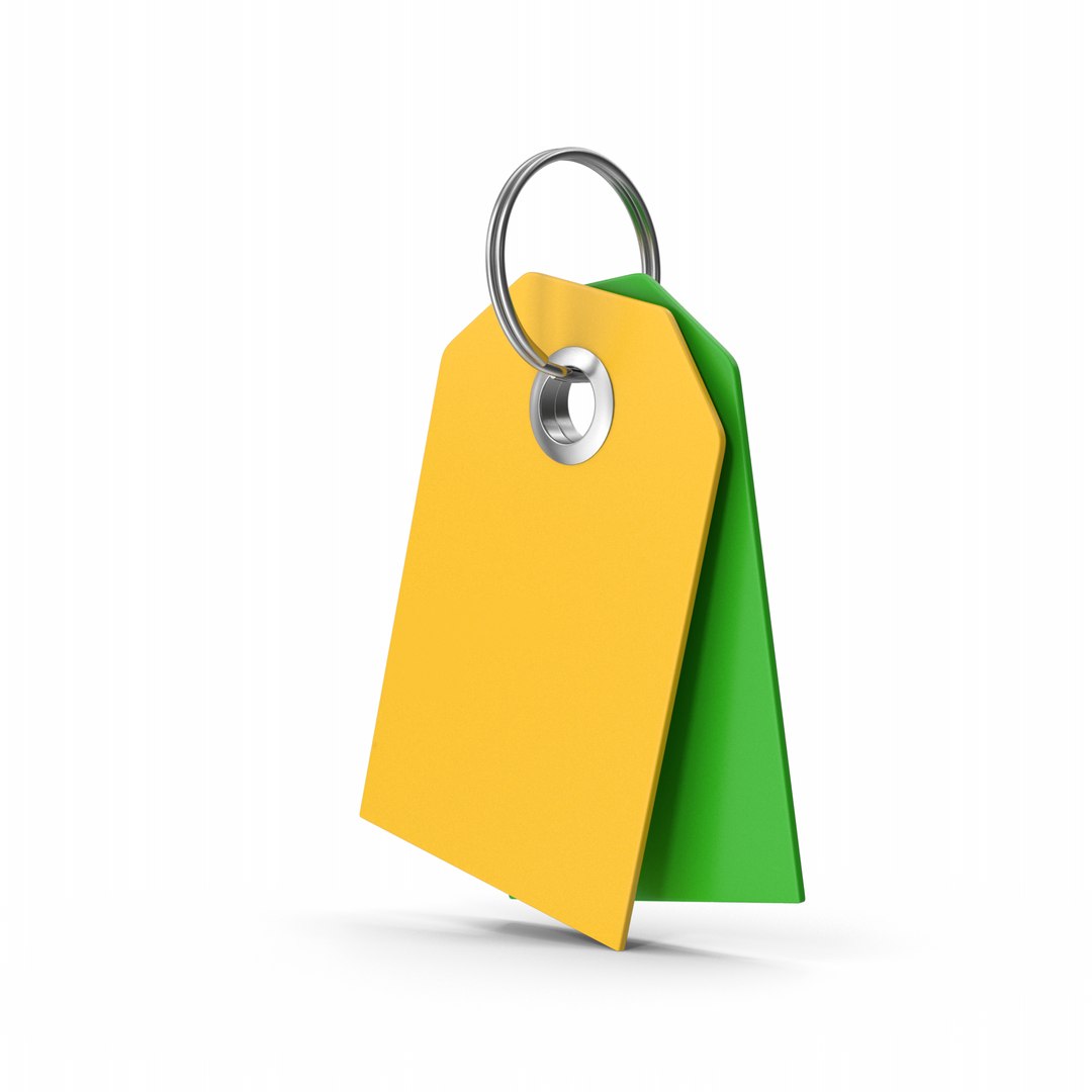 3D Label Tags Model - TurboSquid 1936475