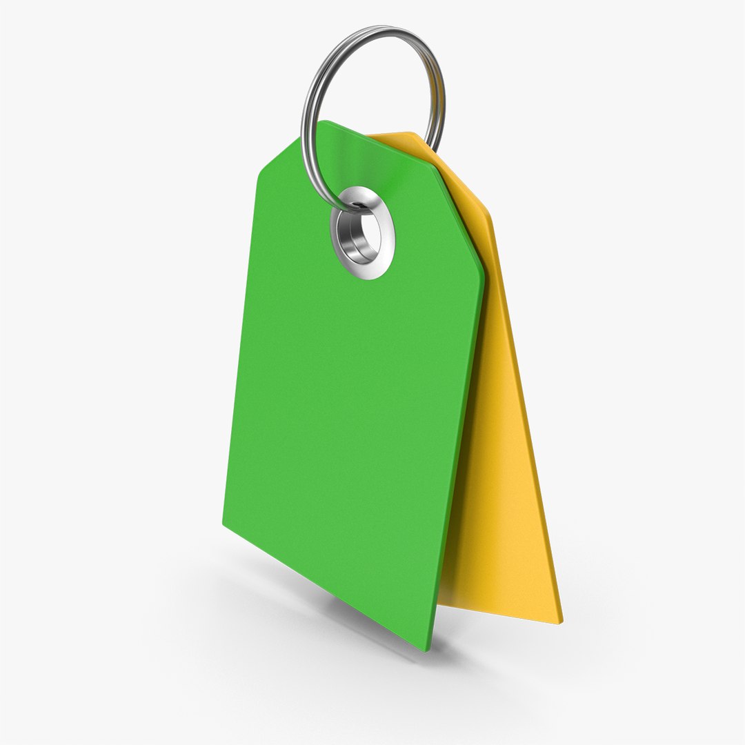 3D Label Tags Model - TurboSquid 1936475