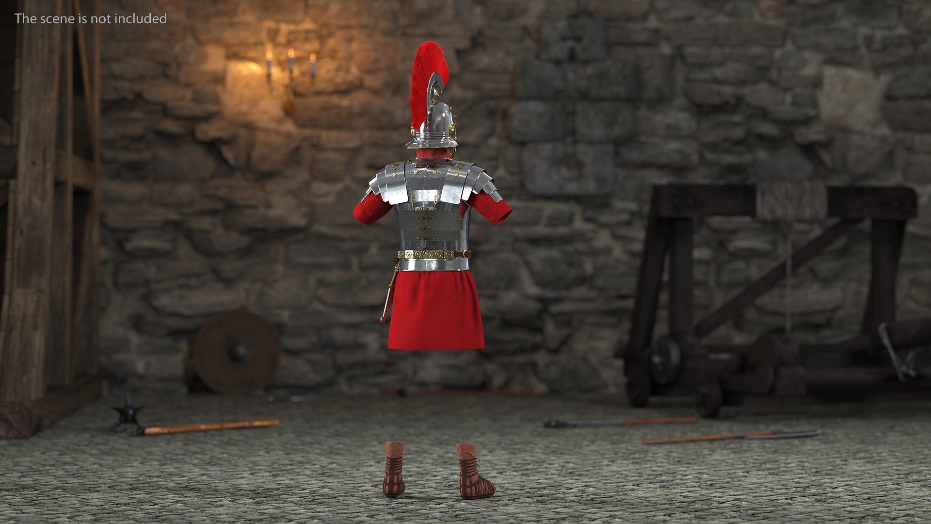 3D Roman Legionnaire Armor Set Fur Model - TurboSquid 1940390