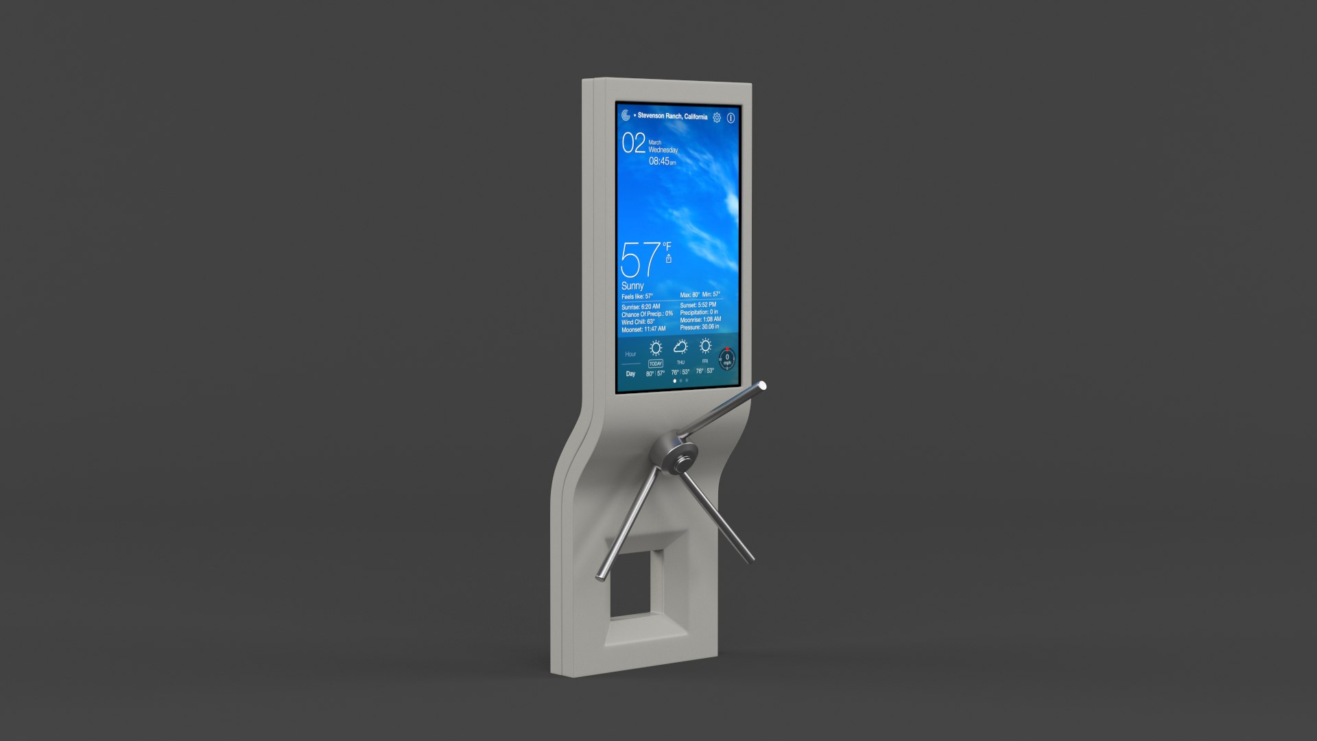 Touch Screen 3D - TurboSquid 1835471