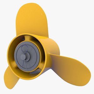 3D boat propeller - TurboSquid 1460945