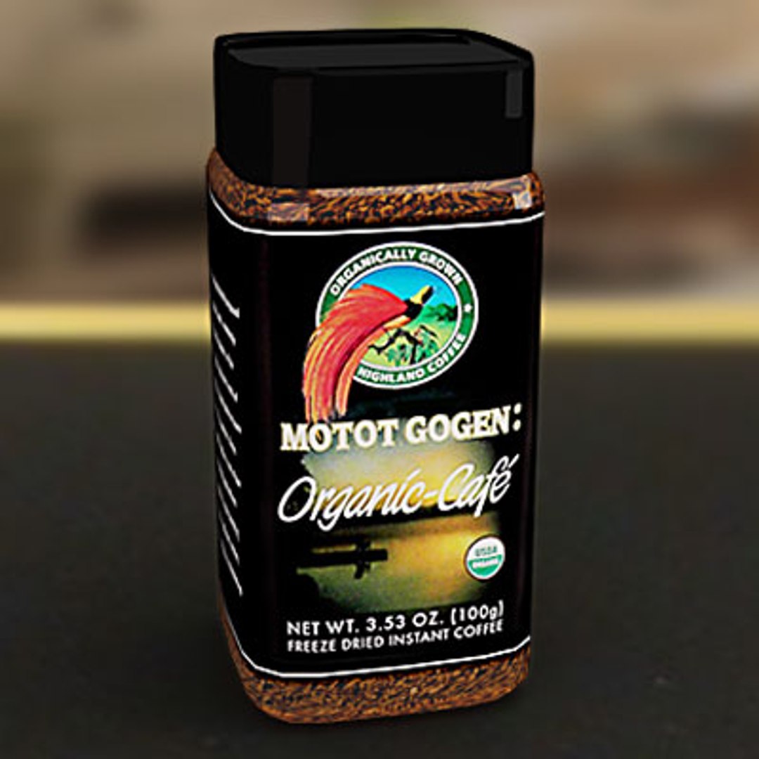coffee jar 3d model