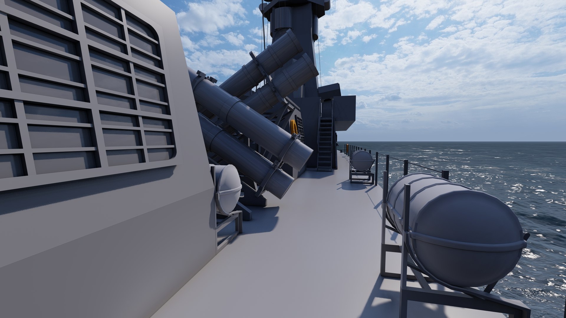 Victory Class Corvette Low-poly 3D Model - TurboSquid 2230139