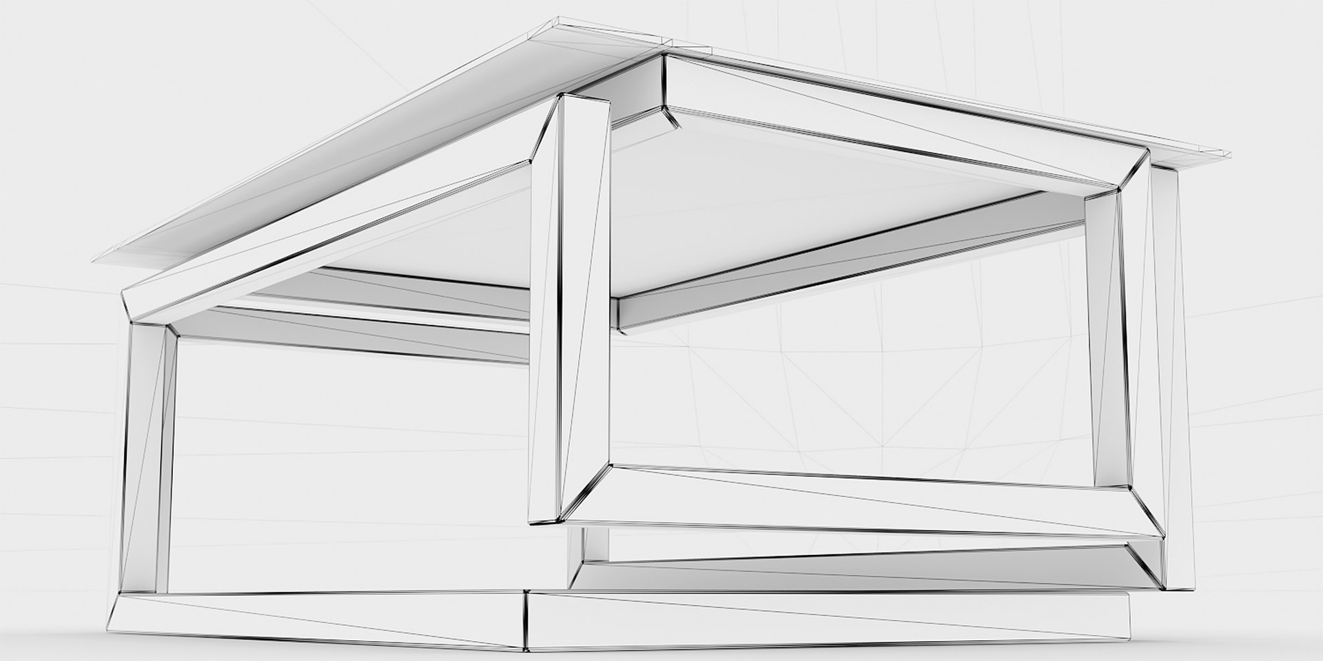 3D Metal Table Model - TurboSquid 1673256