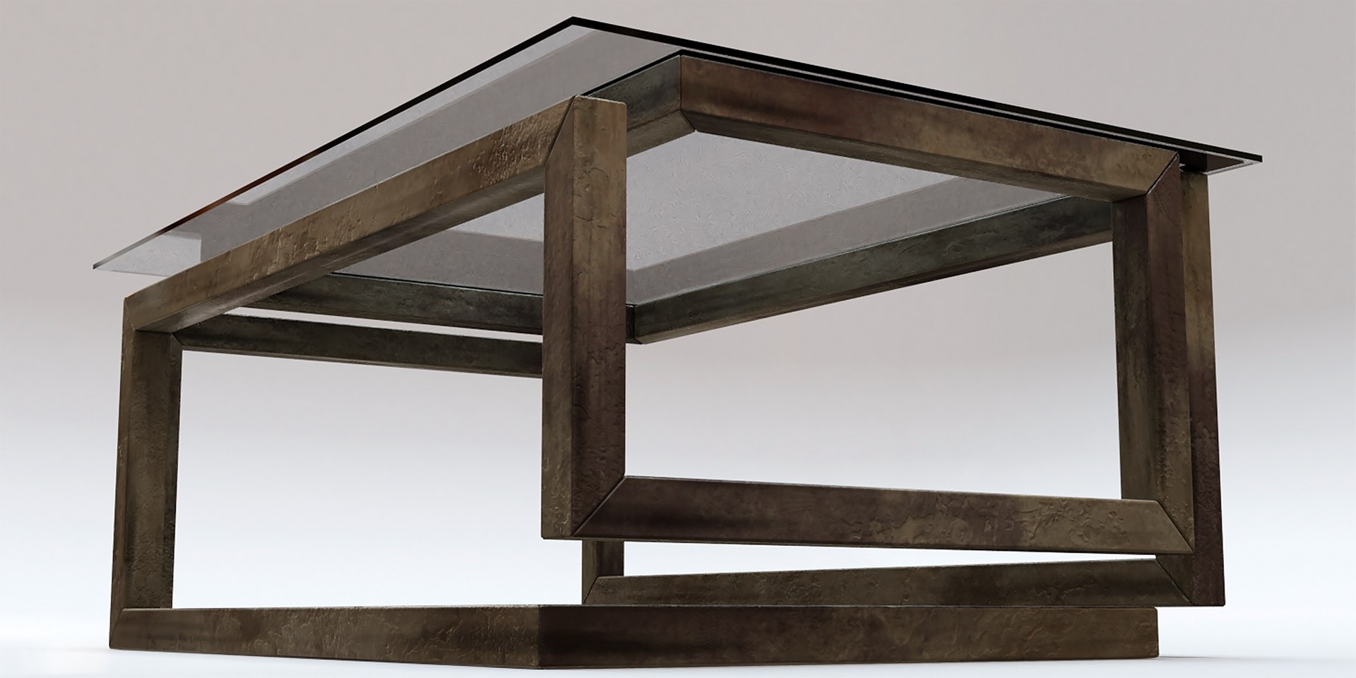 3D Metal Table Model - TurboSquid 1673256