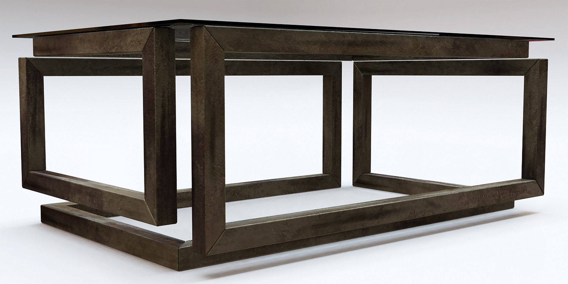 3D Metal Table Model - TurboSquid 1673256