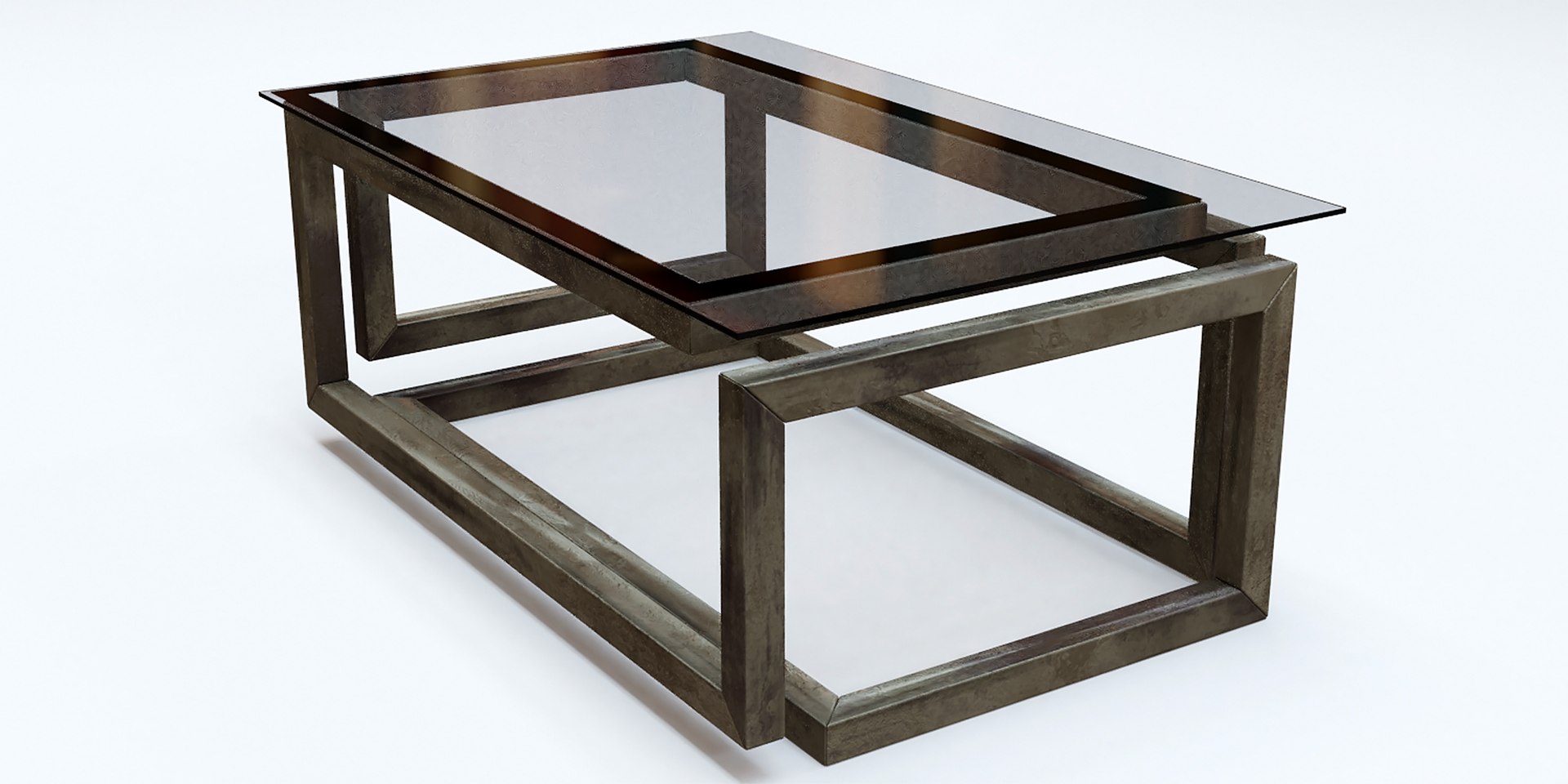 3D Metal Table Model - TurboSquid 1673256