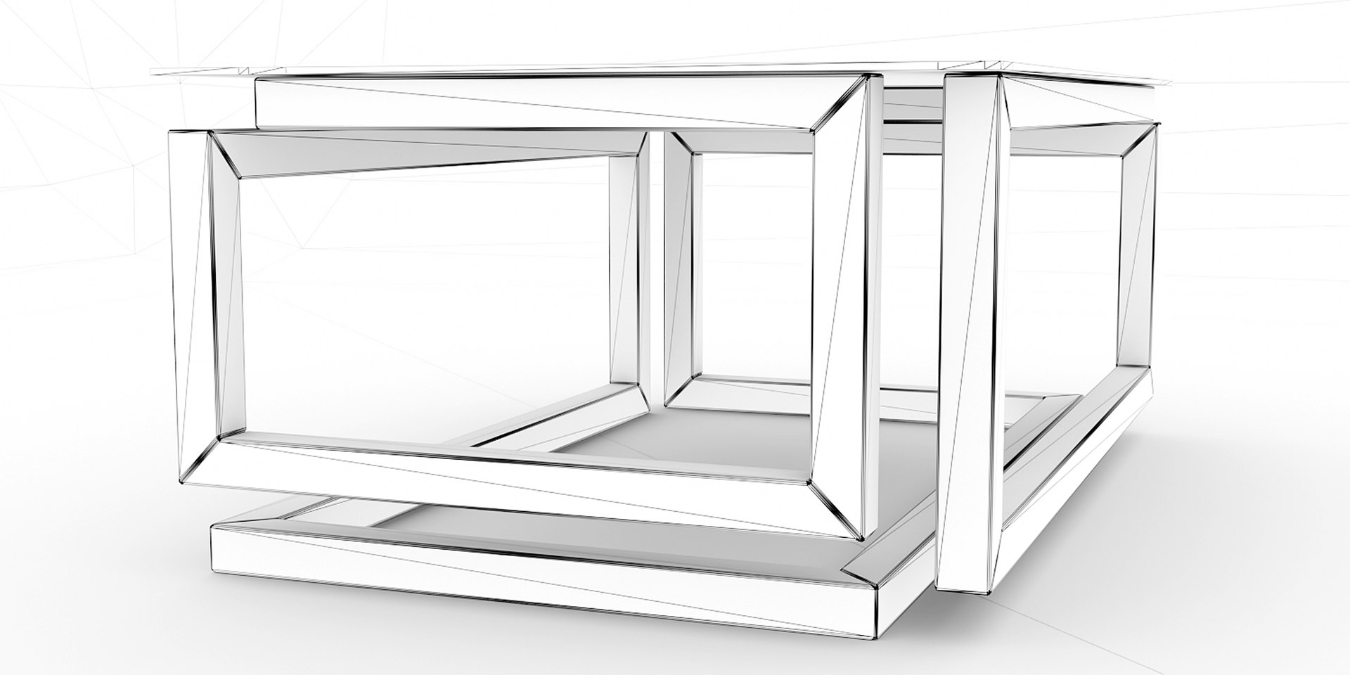 3D Metal Table Model - TurboSquid 1673256