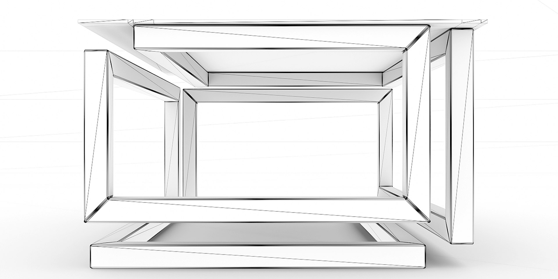 3D Metal Table Model - TurboSquid 1673256