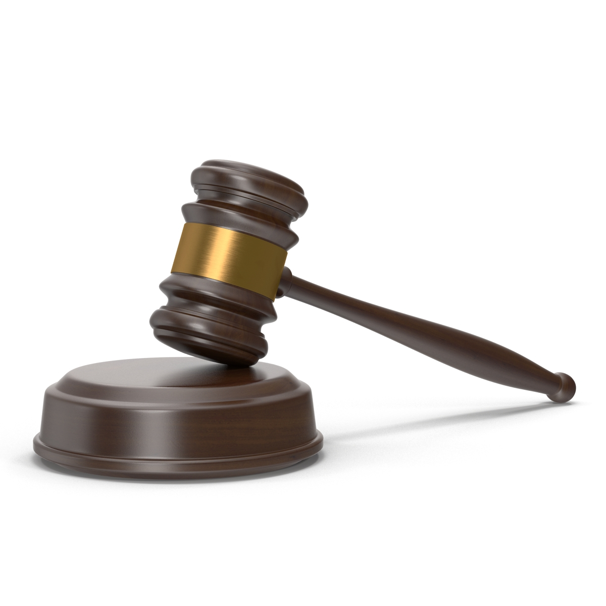 legal gavel set 3d c4d