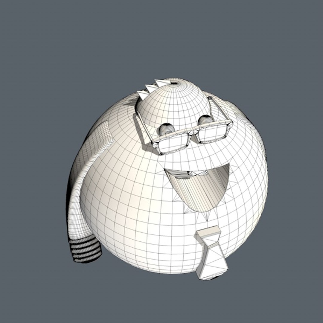 Cartoon Character 3d 3ds