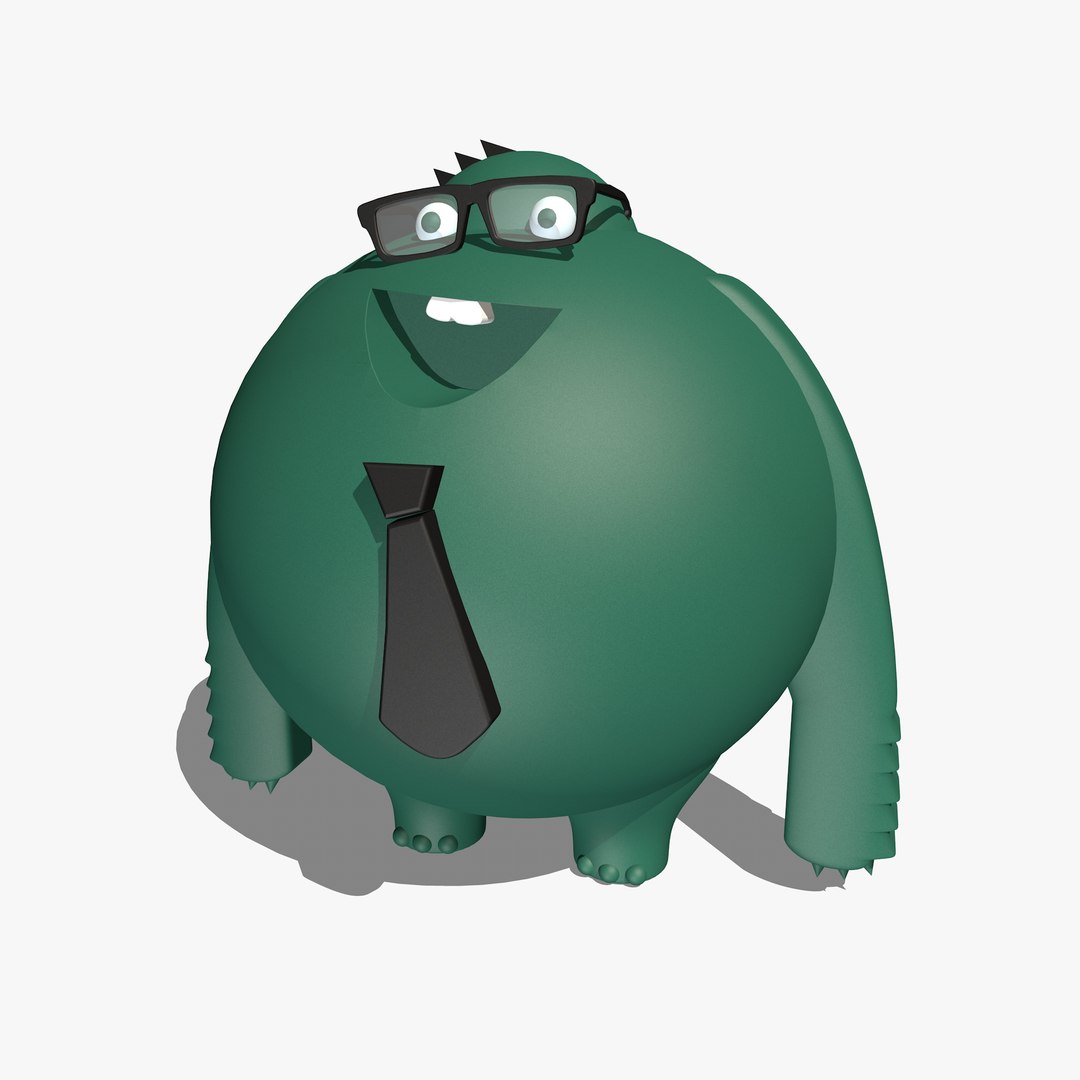 Cartoon Character 3d 3ds