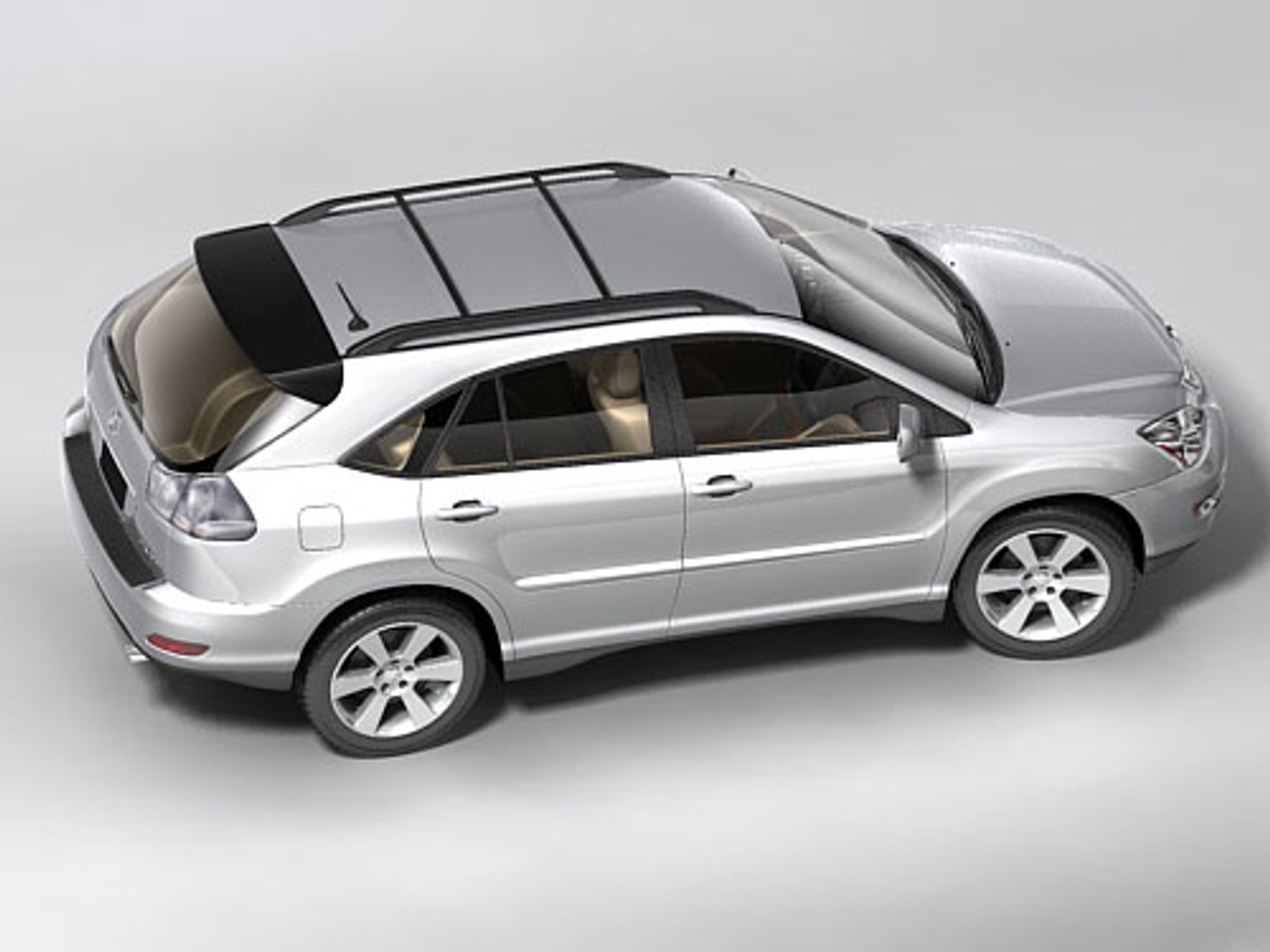 3d Model Lexus Rx300 2006 2008