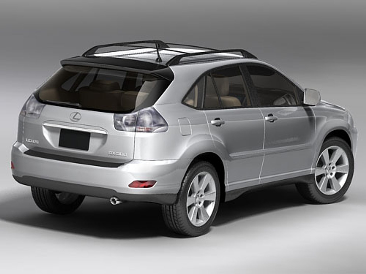 3d Model Lexus Rx300 2006 2008