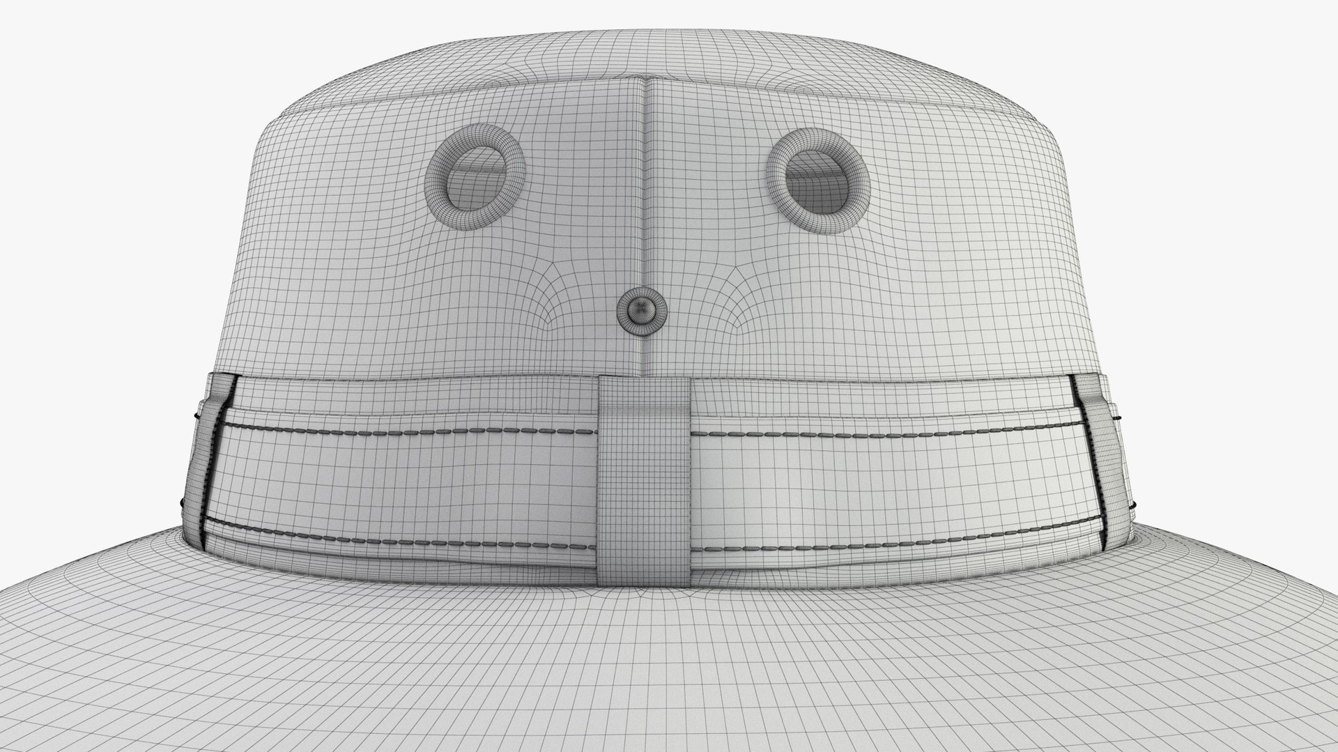 3D Model Fishing Hat Navy Blue 8K PBR Textures - TurboSquid 1922336