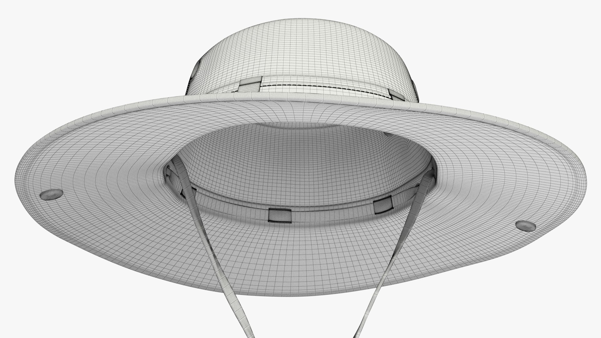 3D Model Fishing Hat Navy Blue 8K PBR Textures - TurboSquid 1922336