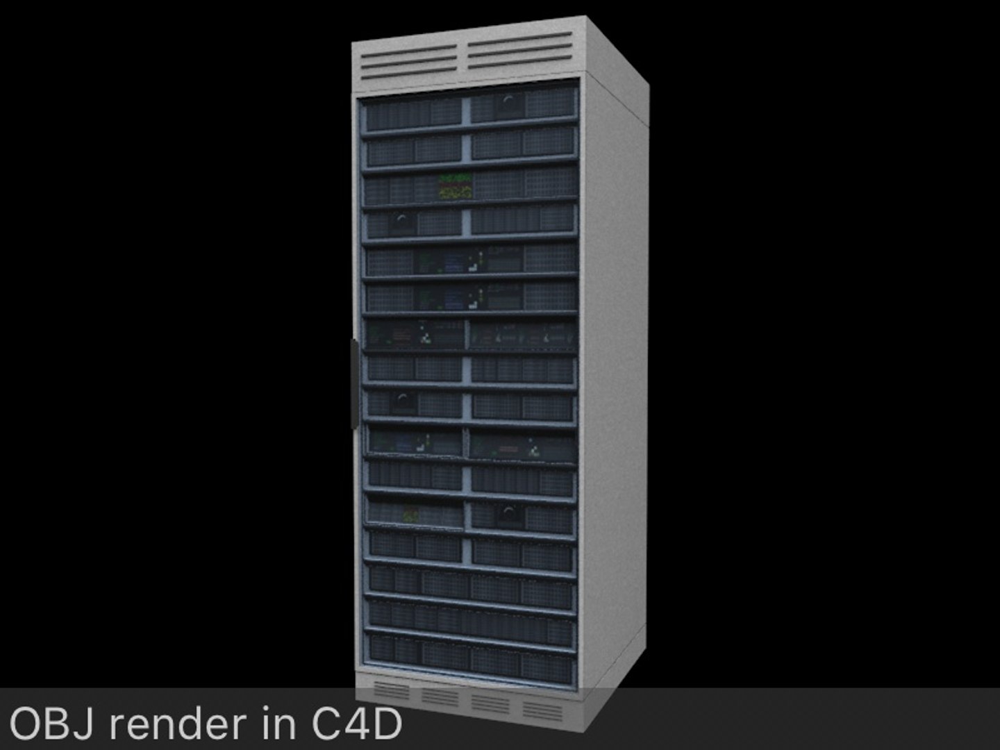 3d Server Unit Model