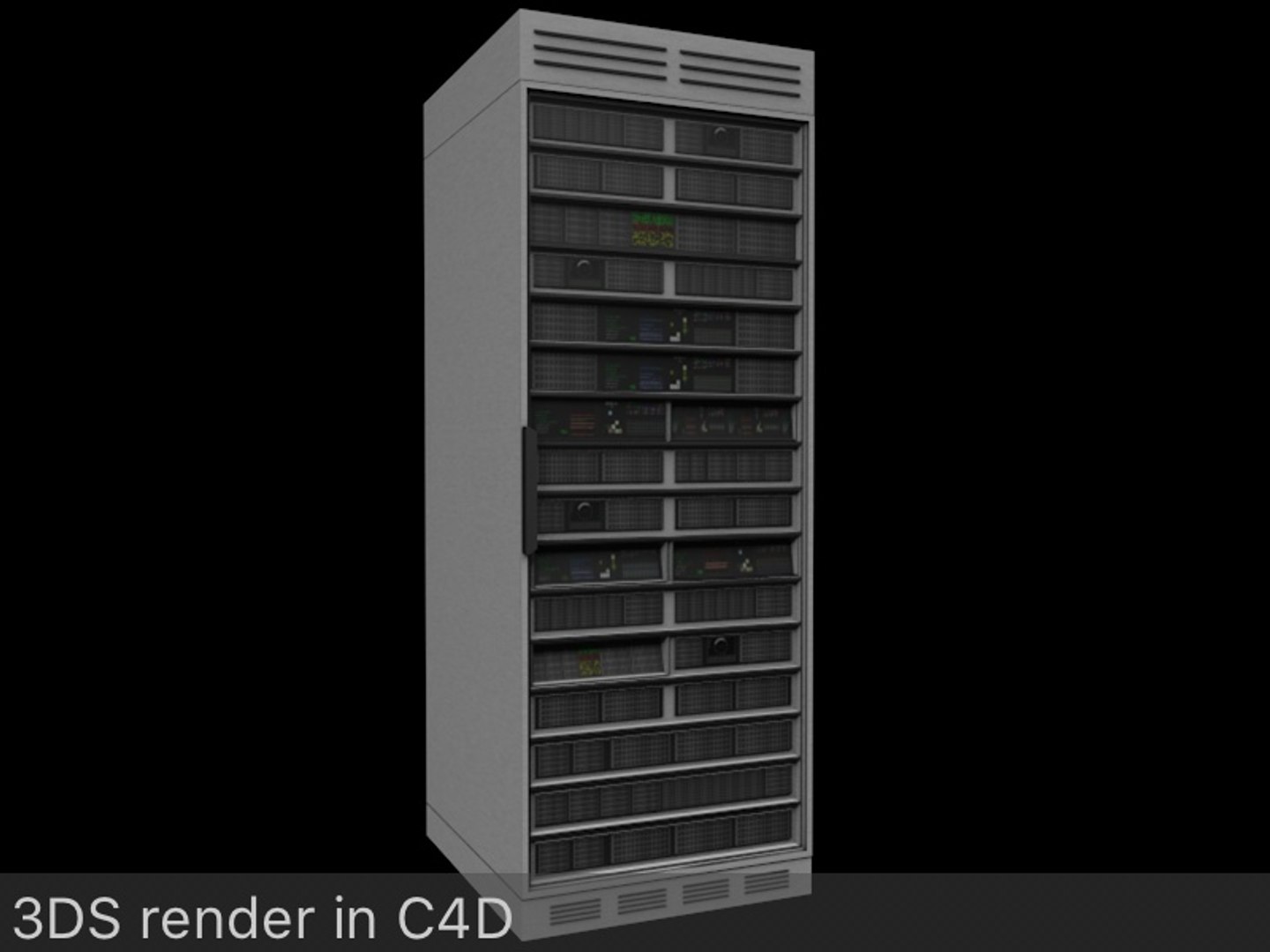 3d Server Unit Model