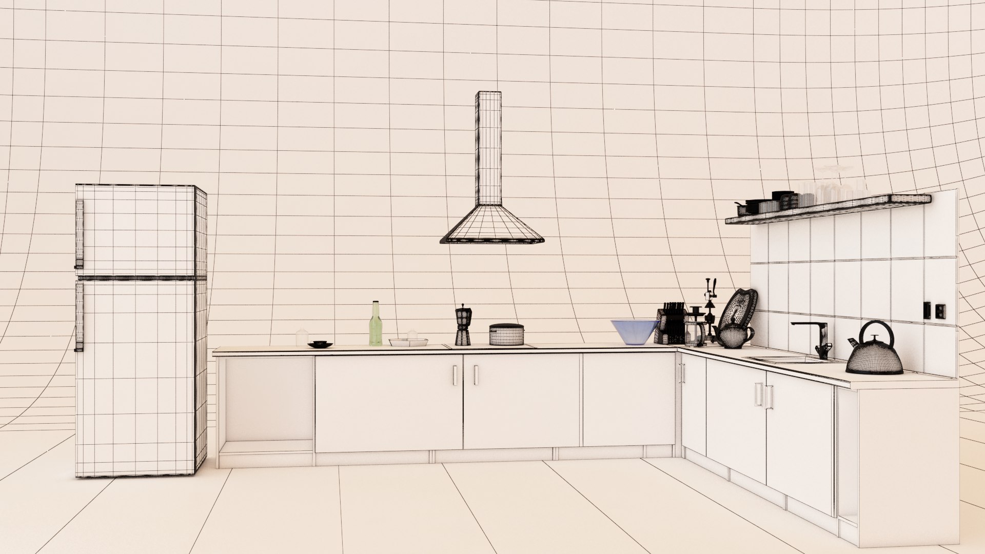 3D model laos Kitchen Props Set 01 - TurboSquid 1855459