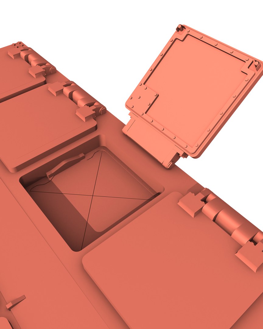 Mk41 Launch Module Missile 3ds