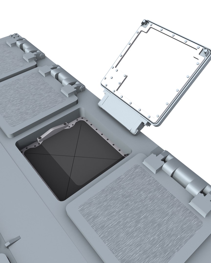 Mk41 Launch Module Missile 3ds